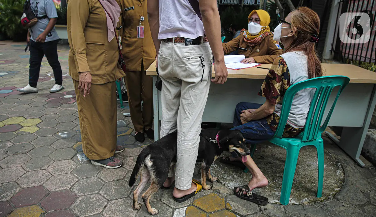 FOTO: Pemberian Vaksin Anti-Rabies Gratis untuk Hewan Peliharaan - Foto ...