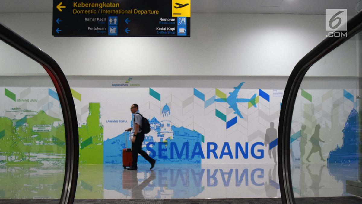 FOTO: Menyambangi Terminal Baru Bandara Ahmad Yani - Foto Liputan6.com