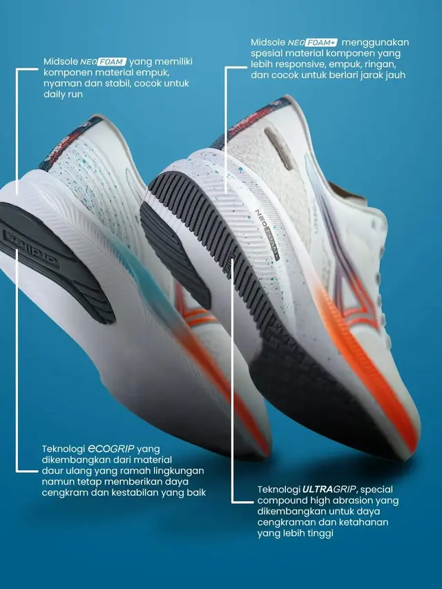 10 Merk Sepatu Running Buatan Lokal Terbaik 2026, Nyaman Digunakan