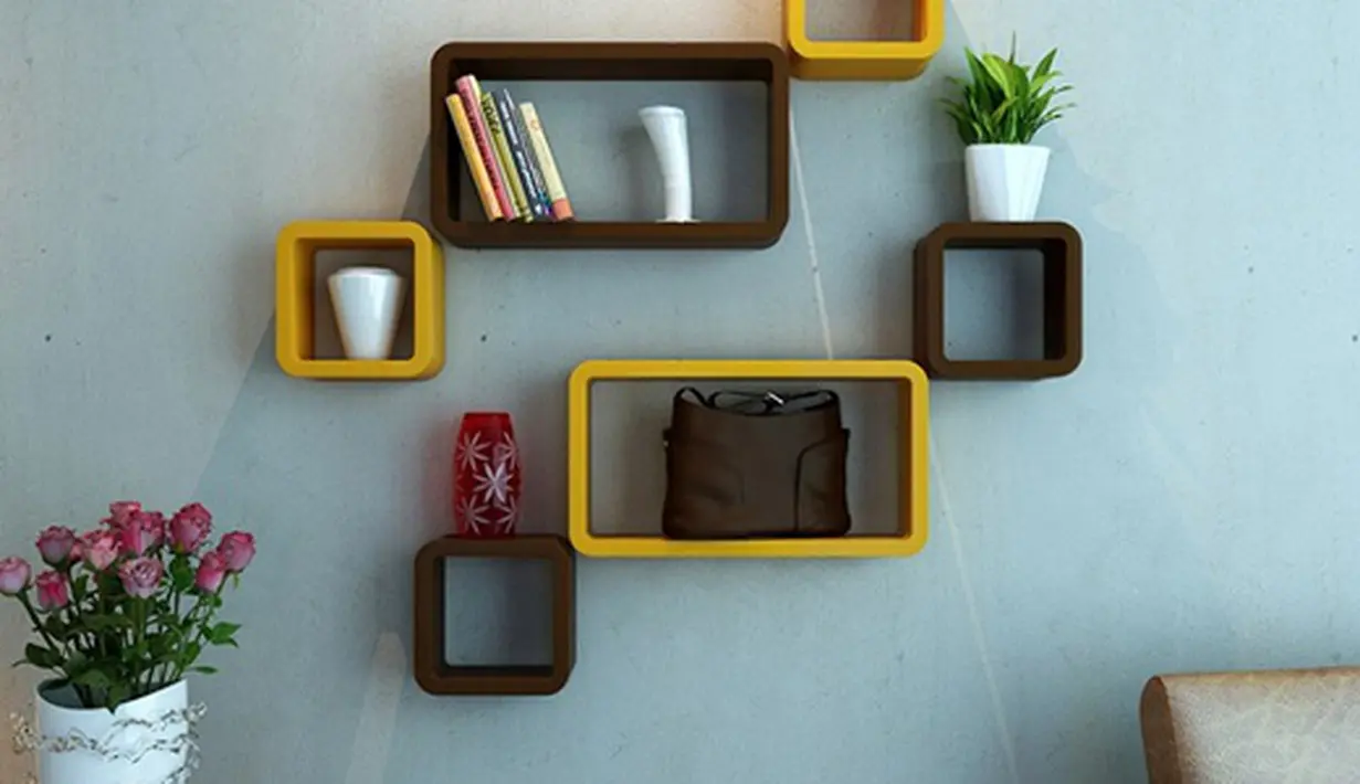 Rak Dinding Unik & Keren Untuk Mempercantik Suasana Rumah - Photo ...
