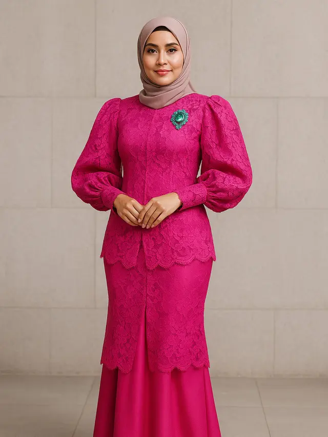 7 Model Kebaya Pink yang Simpel dan Berkelas, Tampil Anggun di Setiap ...