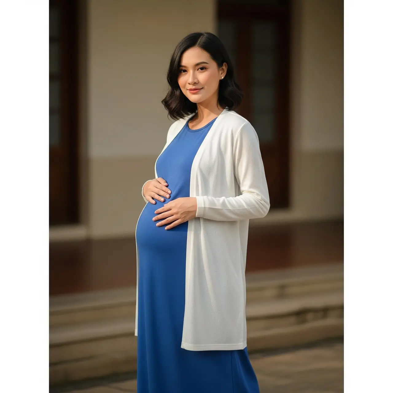 15 Inspirasi Outfit Ibu Hamil 5 Bulan Segala Aktivitas, Stylish dan ...