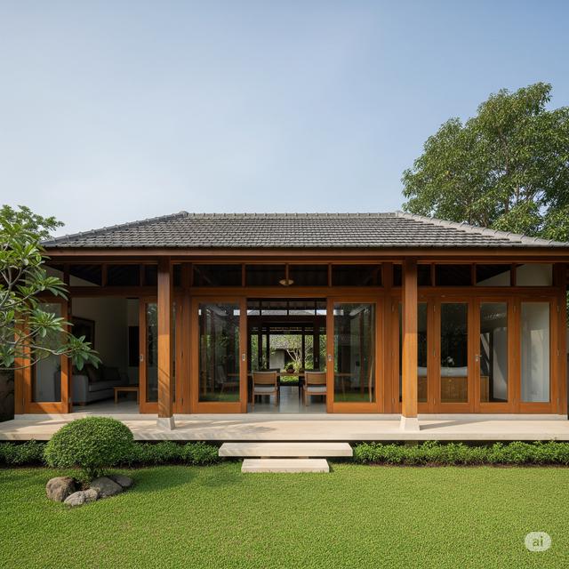 9 Rumah Joglo Sederhana Minimalis: Harmoni Tradisi dan Modernitas