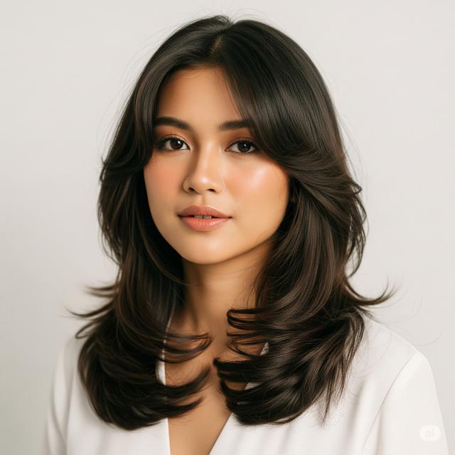 8 Model Rambut Oval Layer Terbaru 2025, Tampil Modis Bak Artis