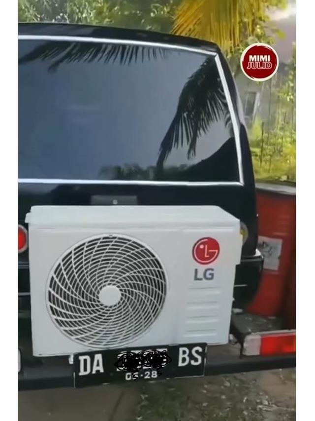 Sempat Viral Mobil Dipasangi AC Rumahan, Ini 6 Potret Penampakan Dalamnya