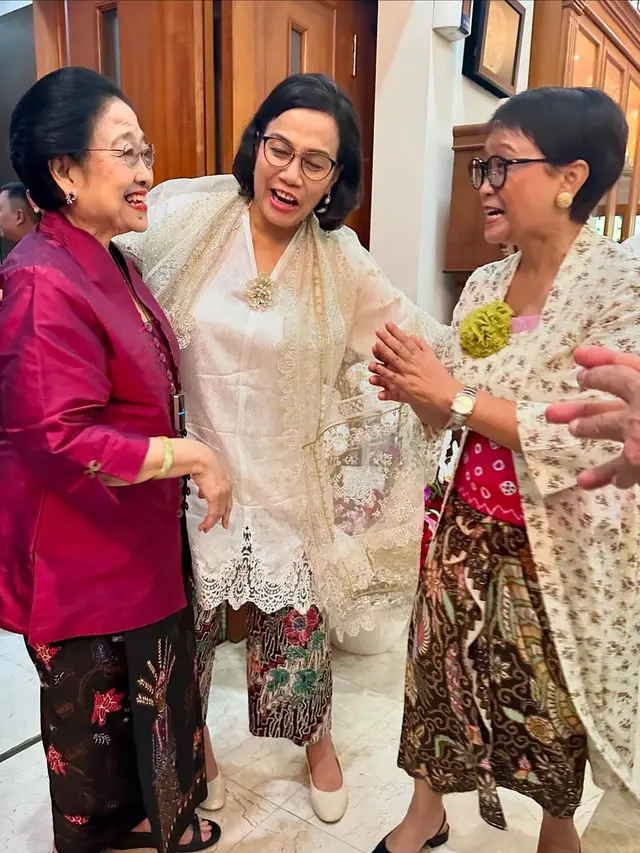 Potret Sri Mulyani dan Para Eyang Putri Saat Momen Lebaran, Seru Cerita Tentang Busana yang ...