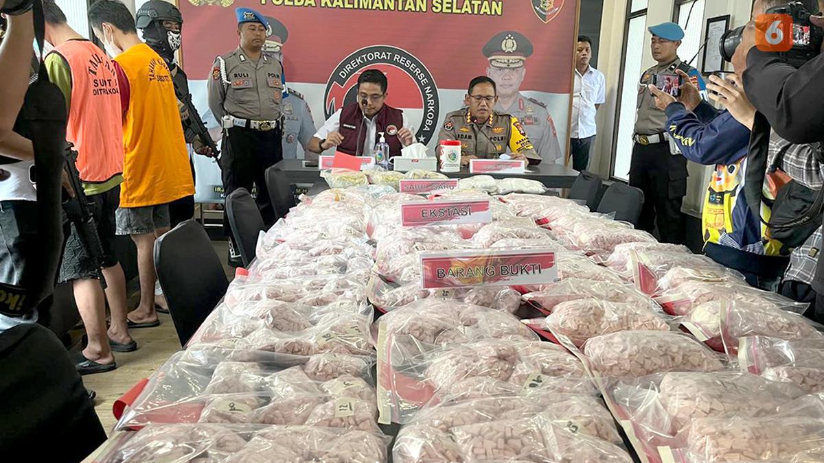 Polda Kalsel Gagalkan Peredaran 70,76 Kilogram Sabu, Dikendalikan Jaringan Internasional ...