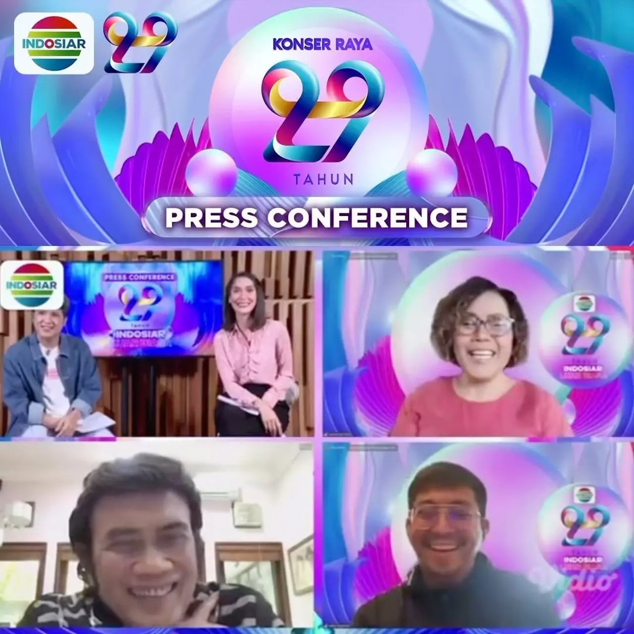 Konser Raya 29 Tahun Indosiar Luar Biasa Bertabur Bintang, Mulai dari ...