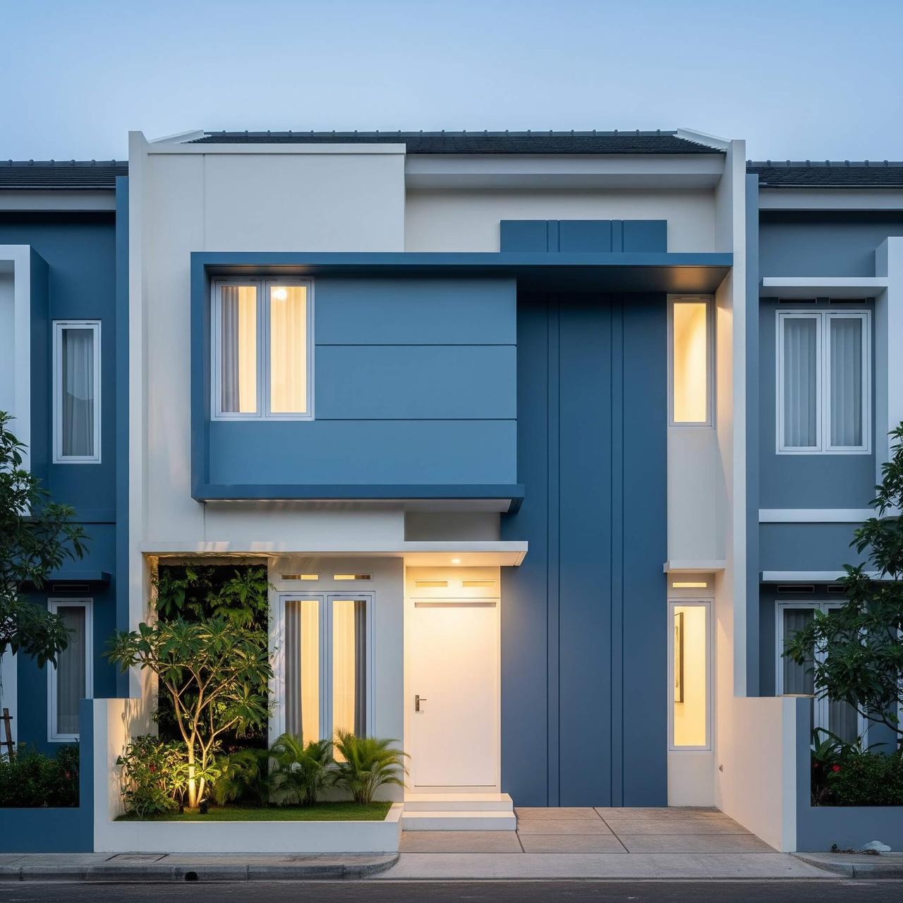 6 Kombinasi Warna Cat Rumah Minimalis yang Tidak Norak, Elegan dan ...
