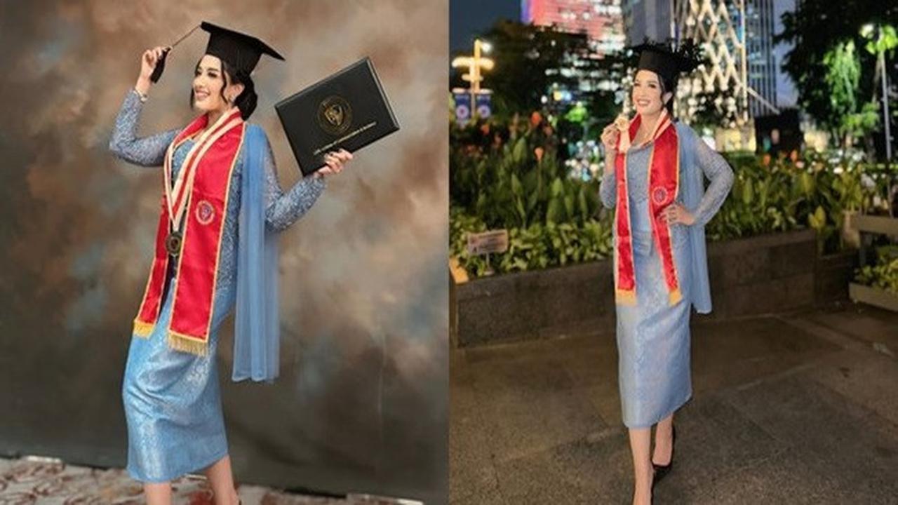 7 Potret Wisuda Rumi Rach yang Menawan, Cucu Ratu Dangdut Elvy Sukaesih