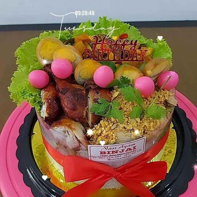 Rekomendasi Cake Nasi Unik dan Cantik di Medan, Cita Rasa Sedapnya Bisa ...
