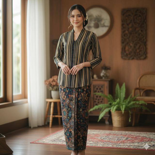 9 Model Baju Lurik Kekinian, Inspirasi yang Bikin Penampilan Elegan dan ...