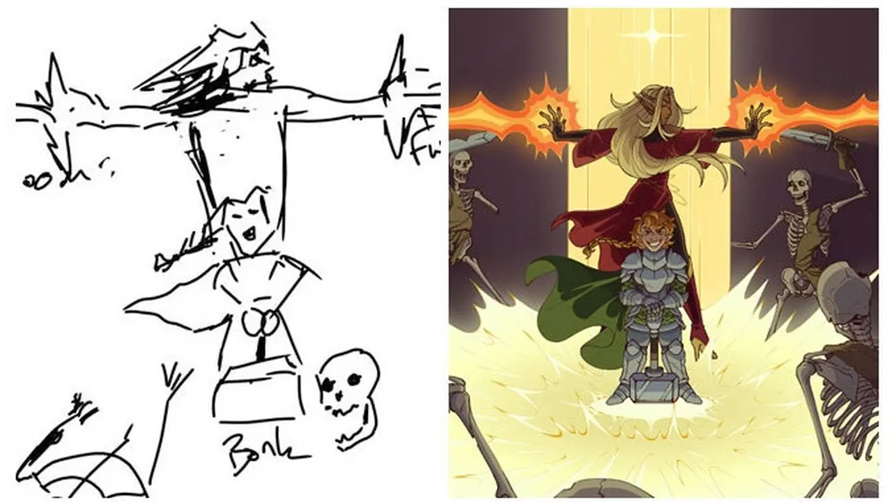 Seniman Ini Buat Sketsa Animasi Kliennya Jadi Nyata, 7 Hasilnya Bikin ...