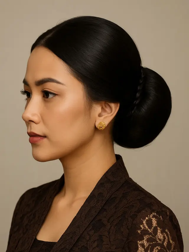 7 Model Sanggul Kecil untuk Acara Resmi, Pilihan Alyssa Daguise Curi Perhatian - Hot Liputan6.com