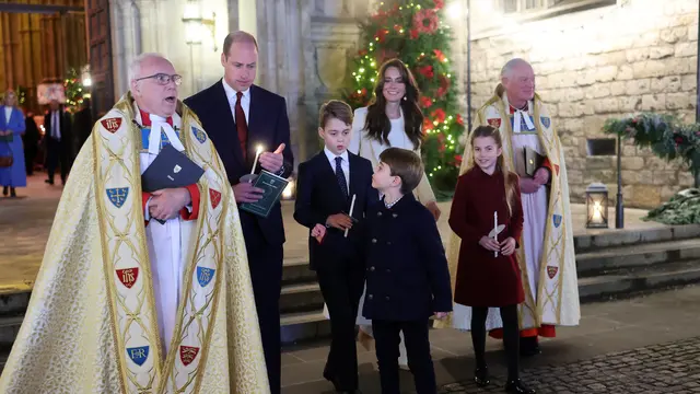 Debut Pangeran Louis Bersama Keluarga Kerajaan Inggris Hadiri Konser ...