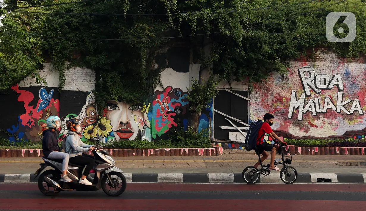 Kreativitas Seni Mural untuk Percantik Kota - Foto Liputan6.com