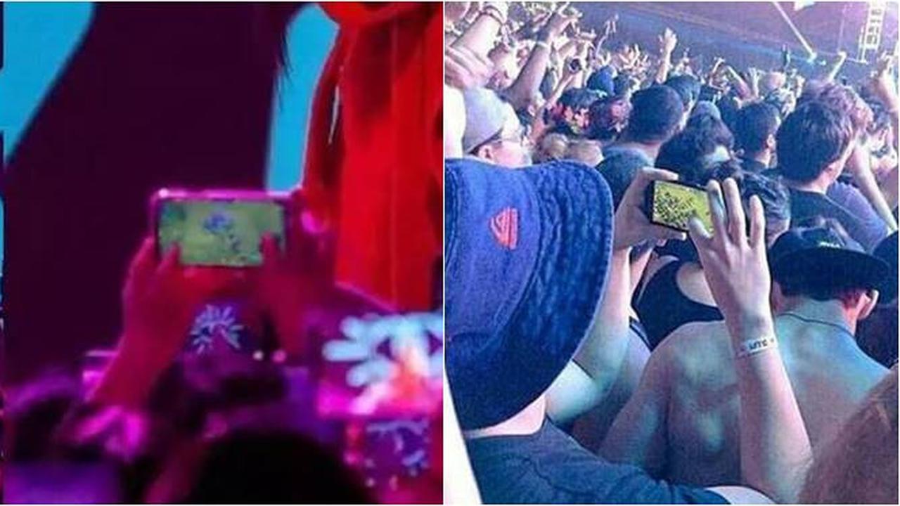 8 Potret Kelakuan Absurd Orang Saat Nonton Konser Ini Bikin Geleng Kepala