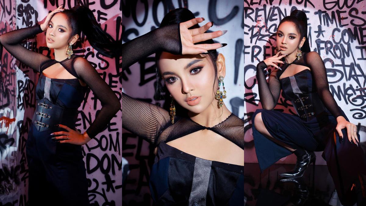 Pesona Lyodra Ginting Pemotretan Bergaya Gothic, Tampil Beda Bikin Netizen Terpukau - Foto ...