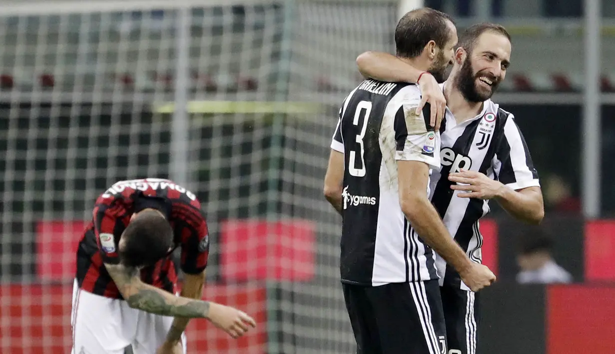Foto Juventus Permalukan Ac Milan Di San Siro Dunia