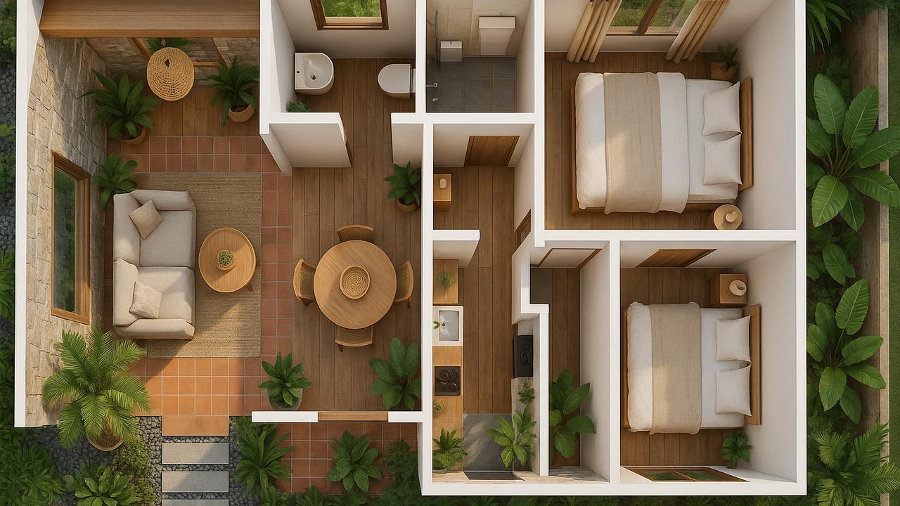 11 Tata Desain Rumah Tipe 36 yang Terlihat Luas dan Mewah, Bisa Ditiru ...