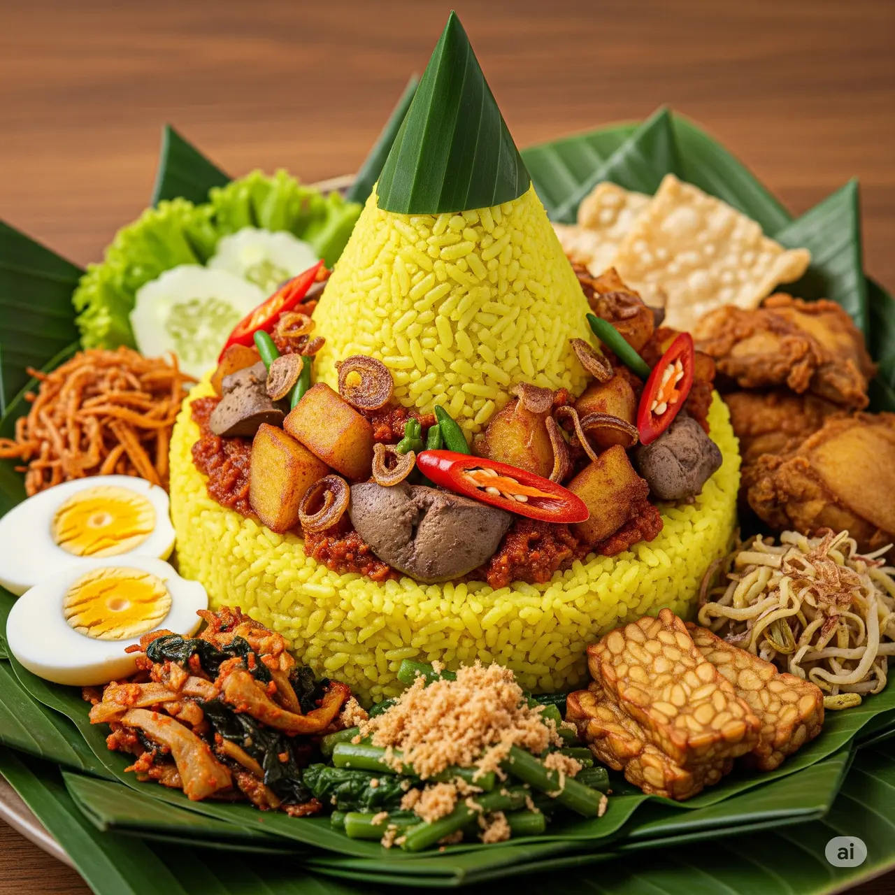 Resep 7 Tumpeng dan Variasi Topingnya, Sajian Menggugah Selera - Food ...