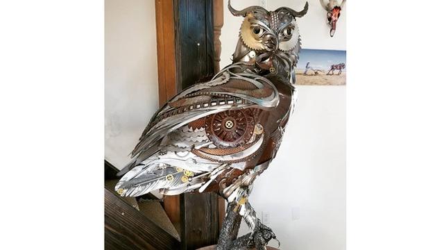 6 Patung Hewan Ini Dibuat dari Besi Bekas yang Dilas, Keren Banget ...