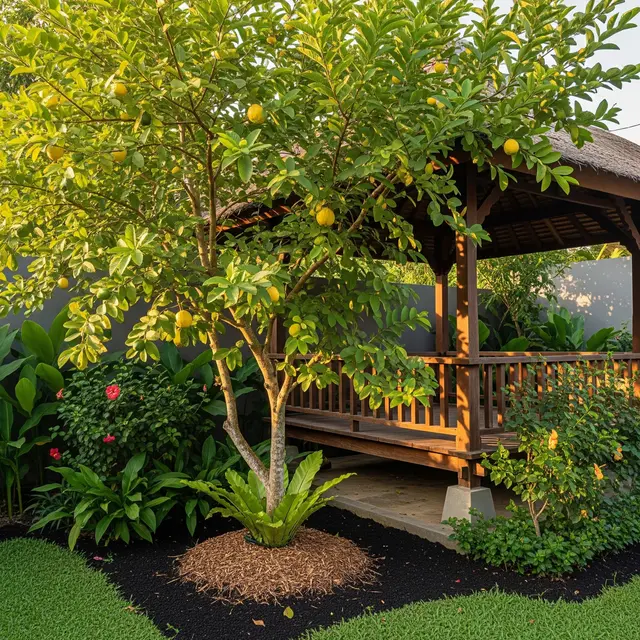 8 Pohon Buah Berakar Aman Dekat Gazebo Tanpa Rusak Fondasi, Cocok untuk ...