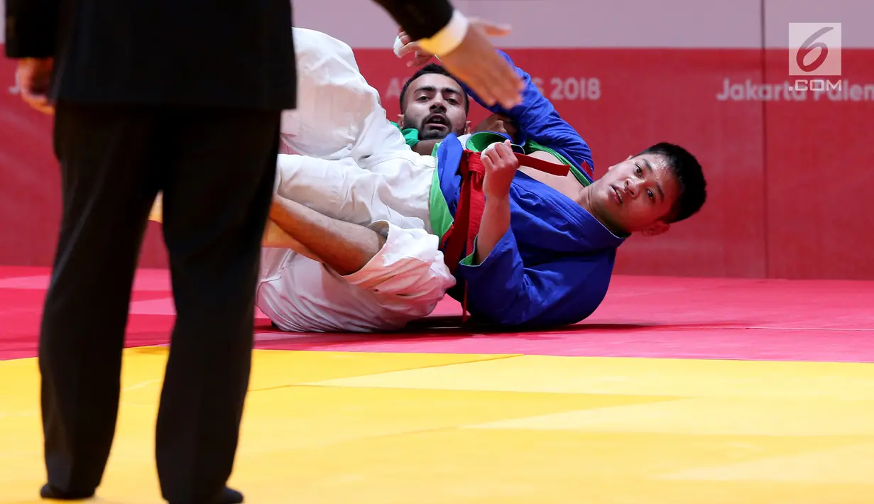 FOTO: Empat Atlet Kurash Indonesia Tumbang di Asian Games 2018 - Foto ...