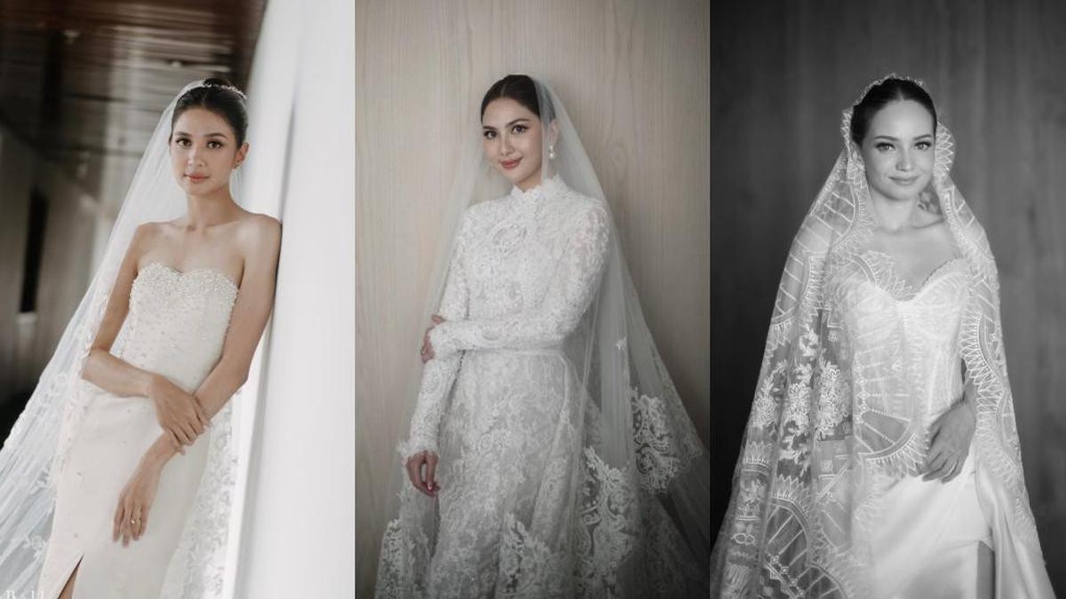 8 Inspirasi Gaun Pengantin dari Artis yang Menikah di Tahun 2023, dari ...