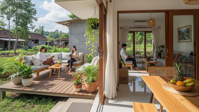 8 Model Rumah Kecil dengan Koneksi Indoor dan Outdoor yang Harmonis ...