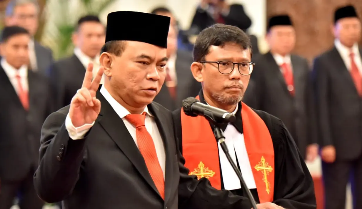 Presiden Jokowi Resmi Lantik Budi Arie Setiadi sebagai Menkominfo Baru ...