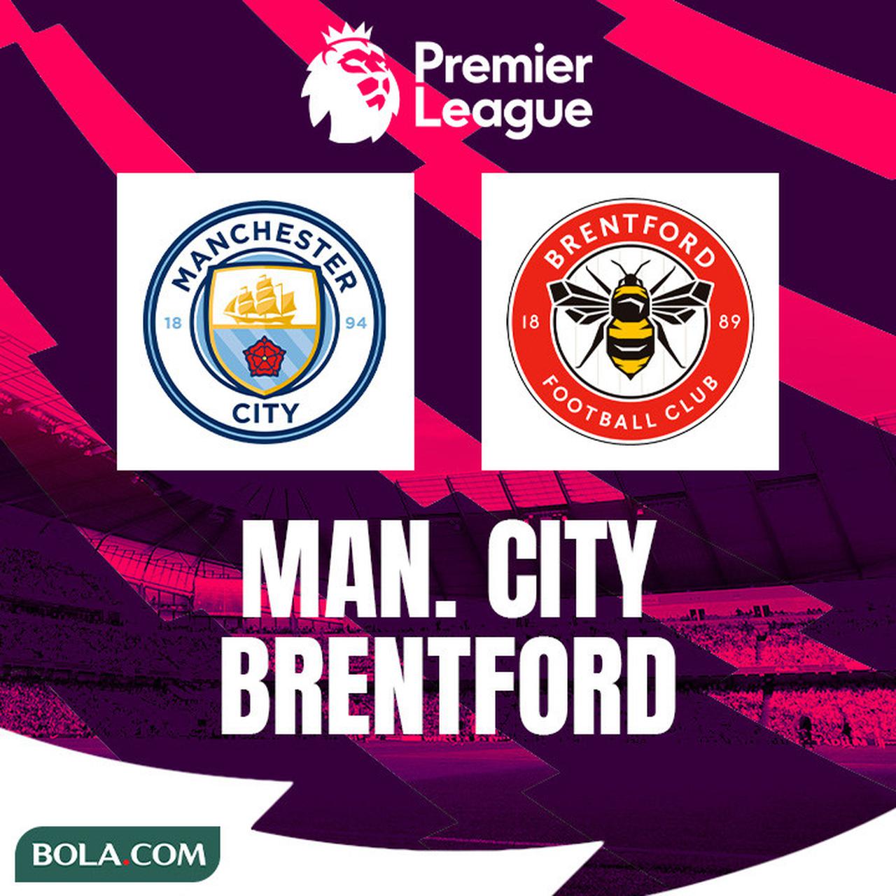 Link Live Streaming Pertandingan Liga Inggris: Man City Vs Brentford