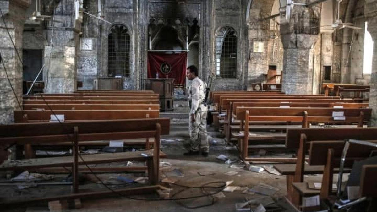Bebas dari ISIS, Lonceng Gereja Kota Bartella di Irak Berdentang