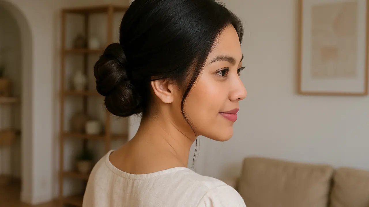 7 Model Sanggul Modern dengan Rambut Sendiri, Elegan Tanpa Hairpiece - Hot Liputan6.com