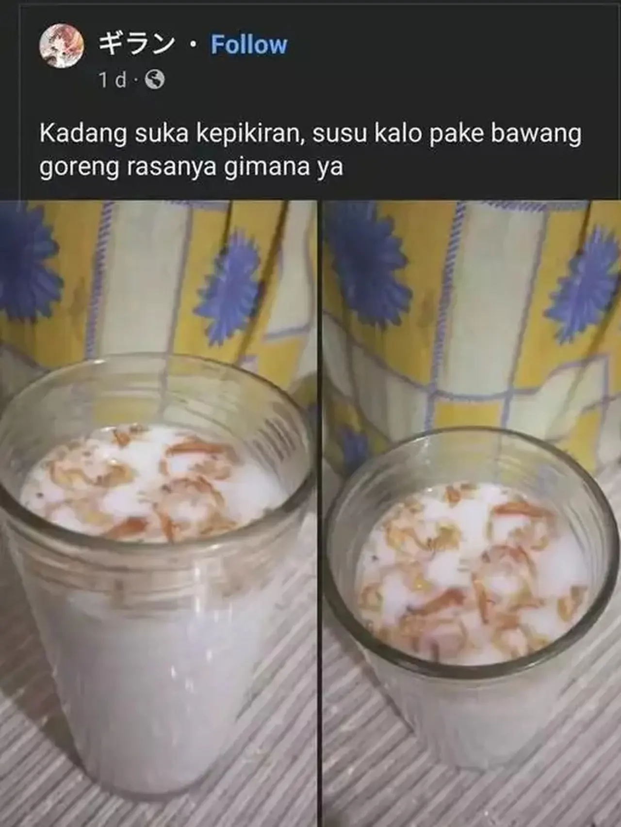 6 Potret Susu Dicampur Makanan Ini Nyeleneh, Sajiannya Bikin Hilang ...