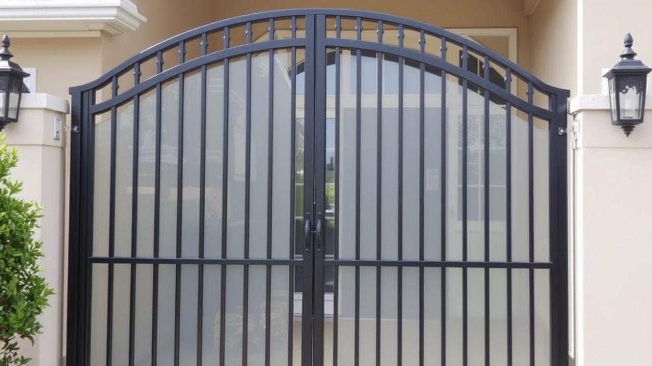 12 Inspirasi Model Pintu Pagar Besi Terbaru yang Minimalis dan Modern ...
