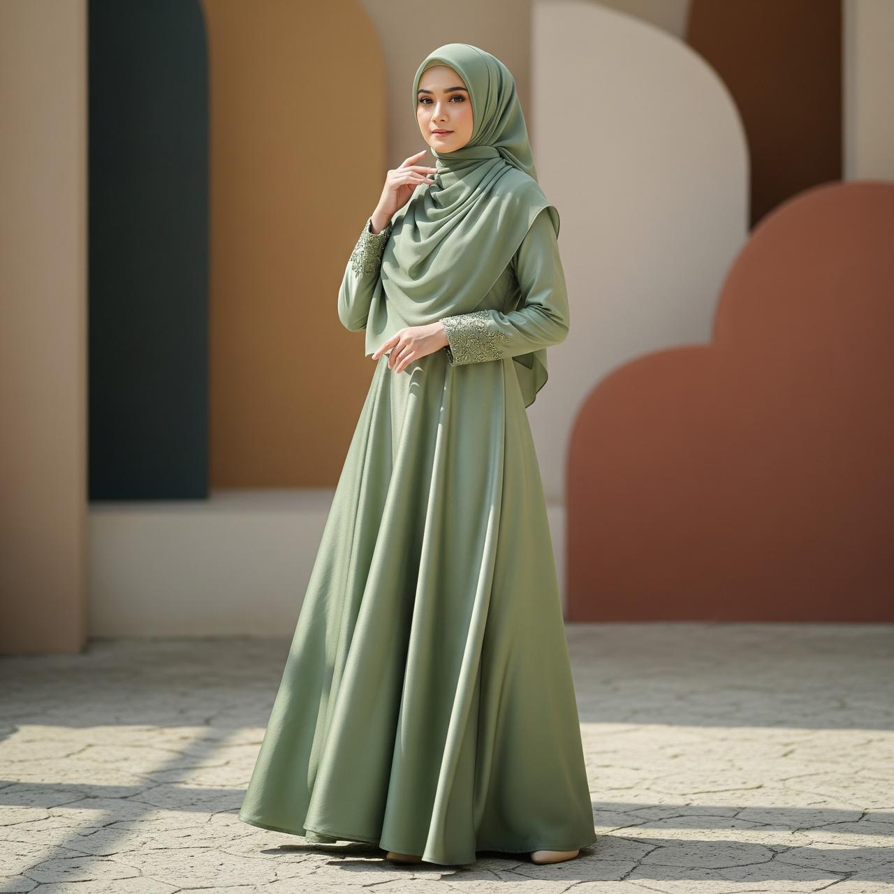 7 Inspirasi Busana Lebaran 2026 Warna Earth Tone Elegan, Tampil Anggun ...