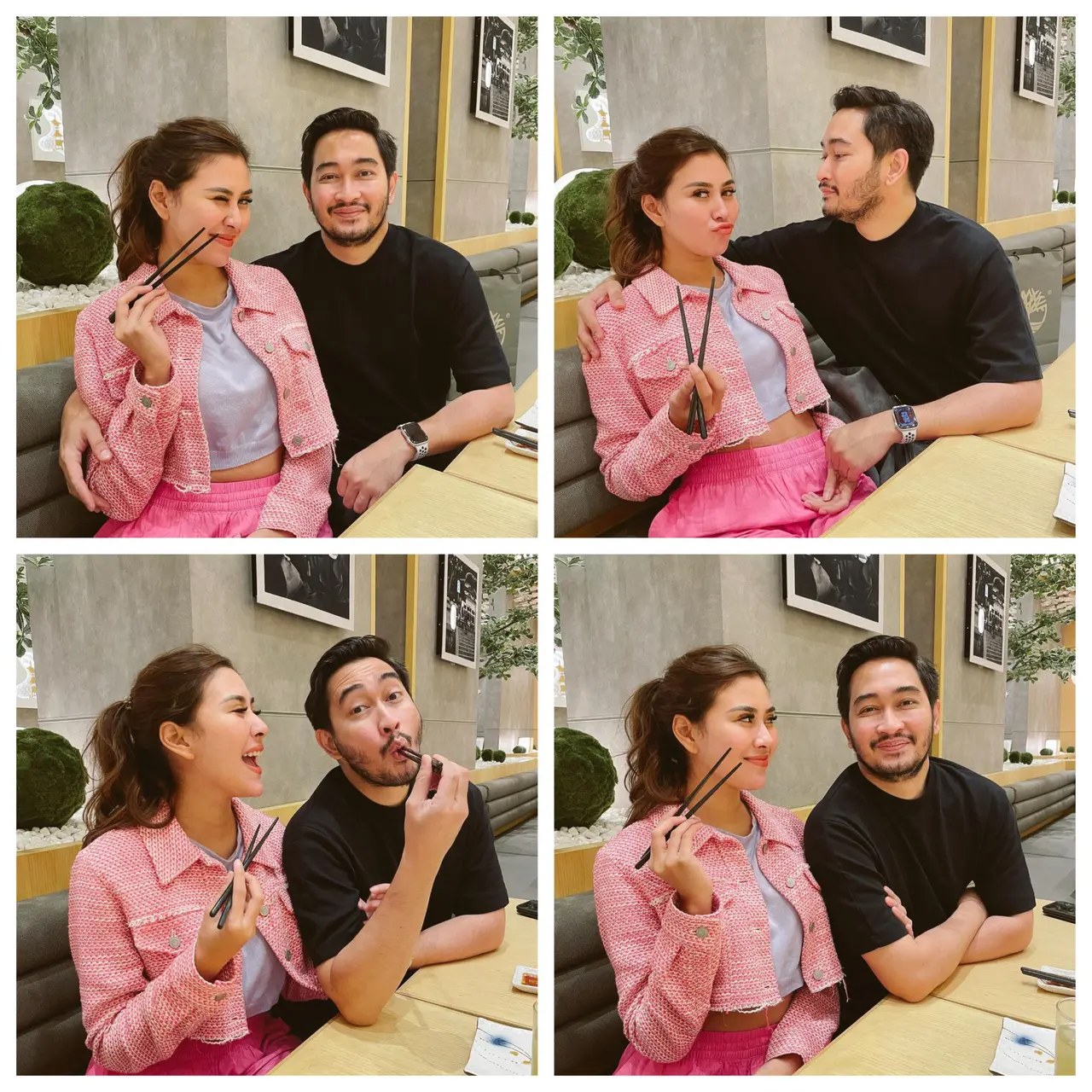 8 Potret Kebersamaan Syahnaz Sadiqah dan Suami Sebelum Viral Isu ...