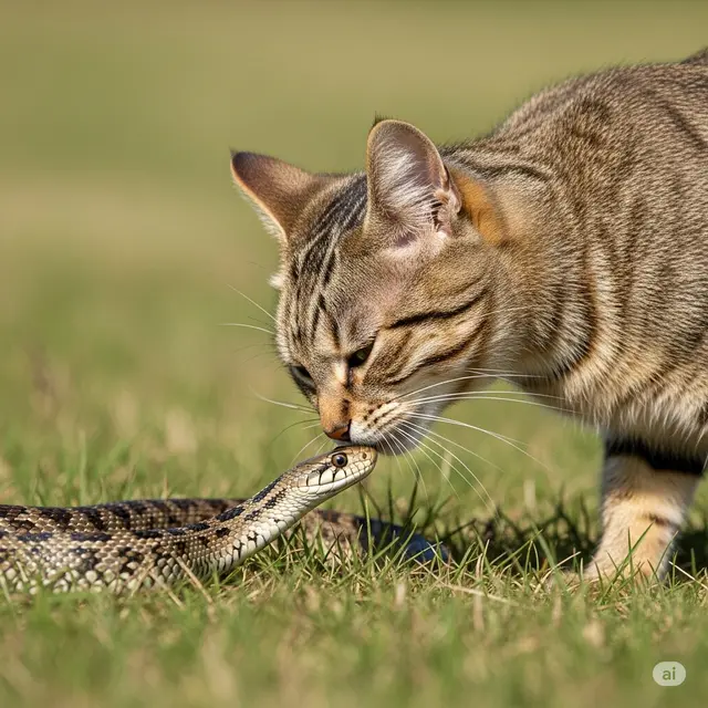Tanda Kucing Digigit Ular yang Tak Boleh Diabaikan, Ketahui Pertolongan ...