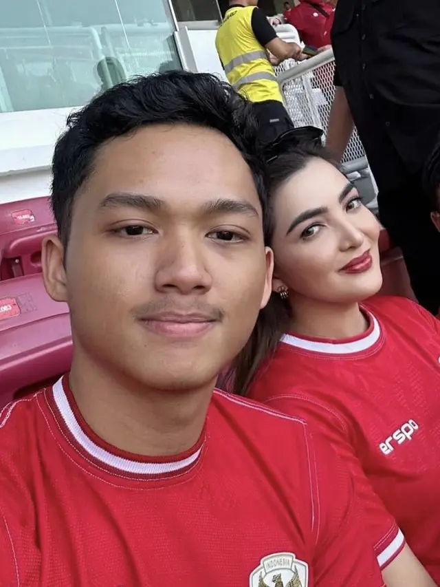 Ashanty Bangga Arsya Hermansyah Terpilih Jadi Pendamping Timnas Indonesia Vs Irak di Stadion ...