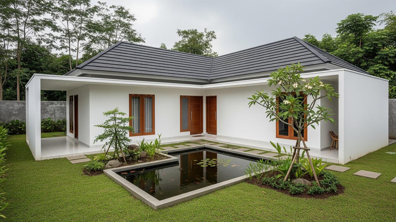 7 Desain Rumah Minimalis Atap Limasan Modern untuk Rumah Desa, Tren ...