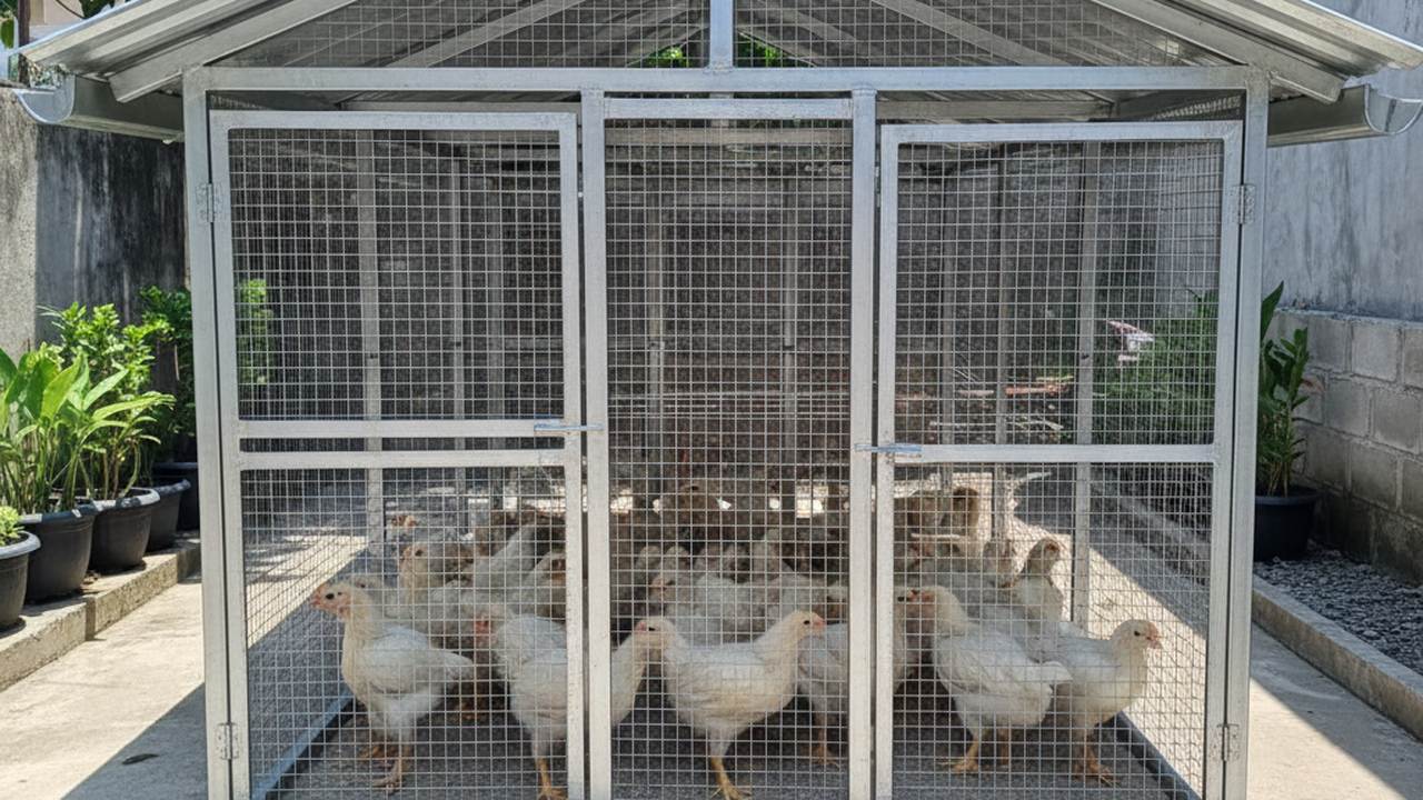 9 Desain Kandang Ayam Baja Ringan: Solusi Modern untuk Peternakan Rumahan