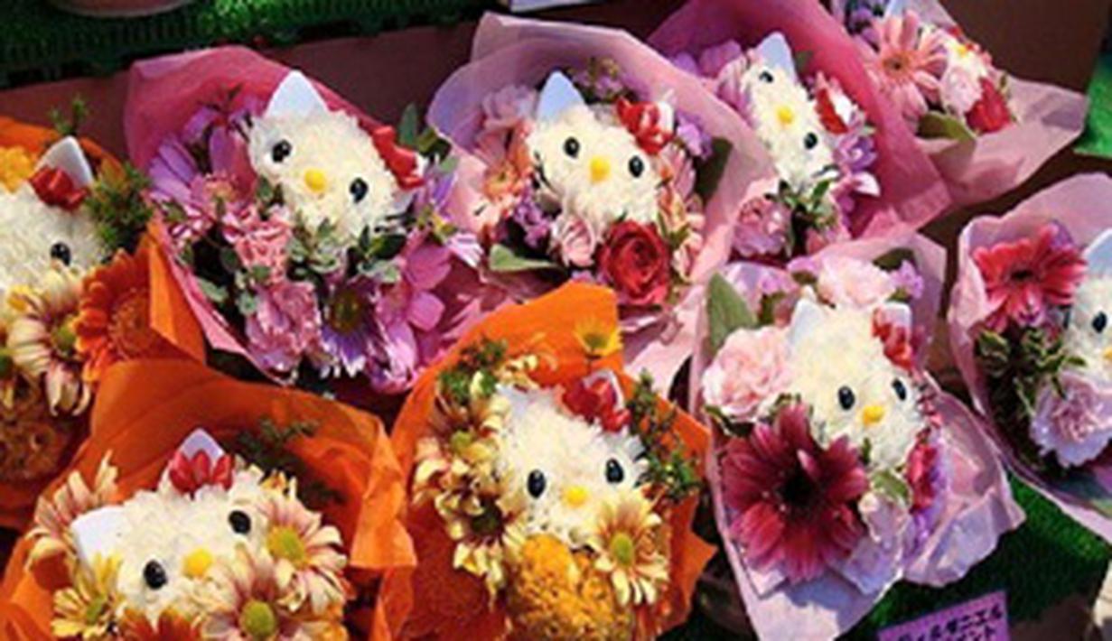 Bunga Hello Kitty Super Cantik Nan Mengagumkan - Photo Fimela.com