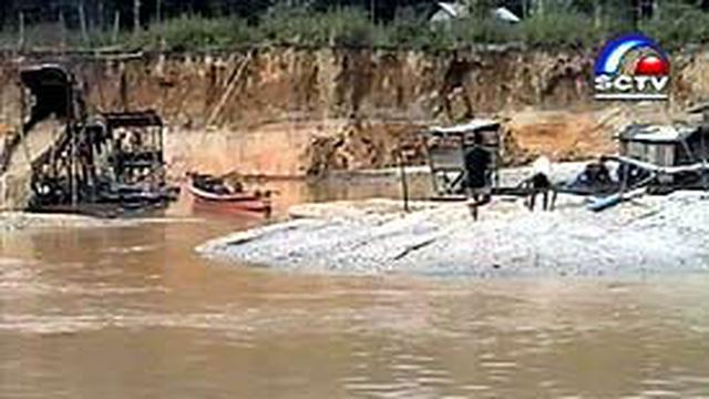 Sungai Kahayan Tercemar Limbah Merkuri - News Liputan6.com