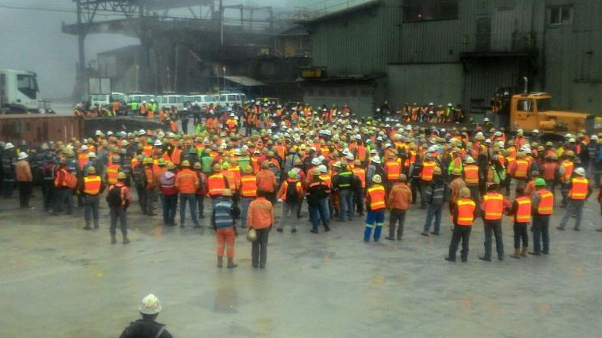 Karyawan PT Freeport Indonesia Mogok Kerja