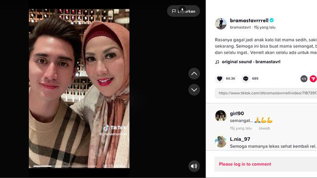 Verrell Bramasta Merasa Gagal Jadi Anak, Sedih Lihat Venna Melinda ...