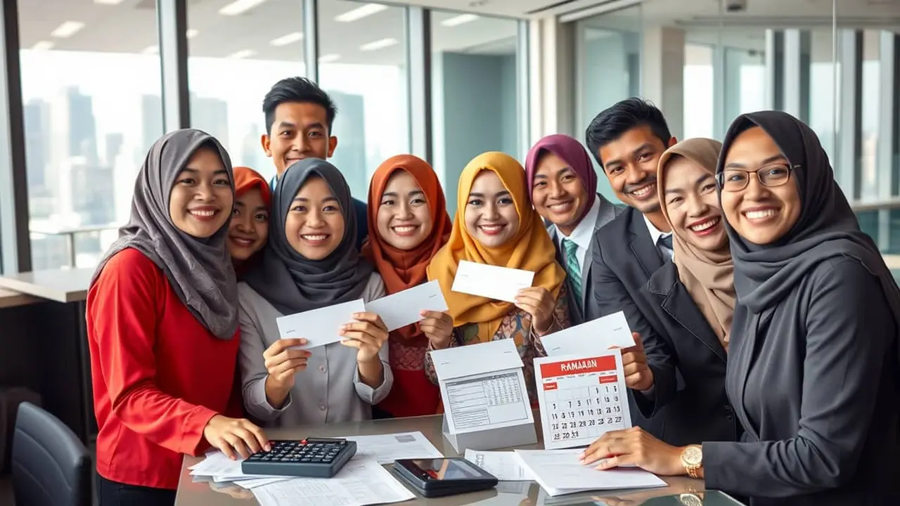 Cara Menghitung THR: Panduan Lengkap untuk Karyawan dan Perusahaan - Feeds Liputan6.com