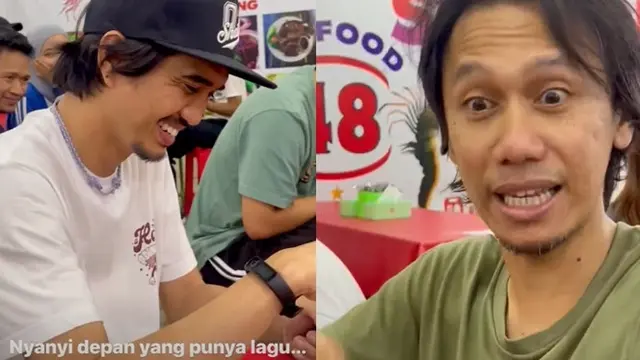 Viral, Momen Pengamen Tak Sadar Nyanyi 'Dan' di Depan Duta dan Personil ...