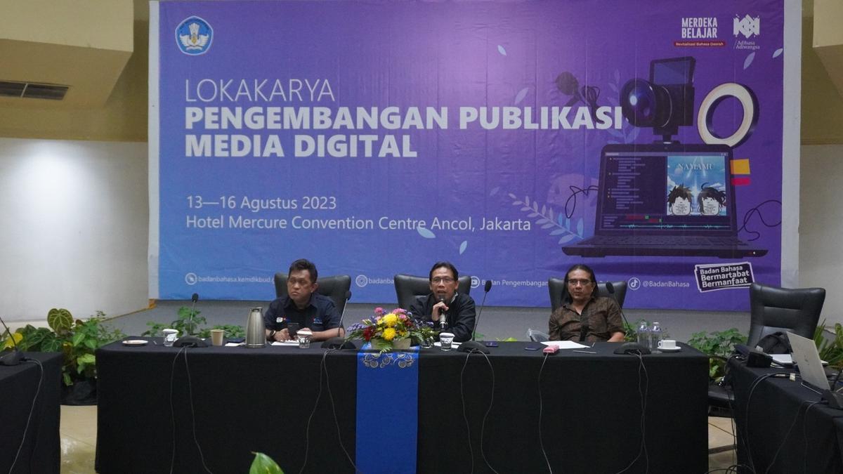Badan Bahasa dan ATVI Gelar Lokakarya Media Digital untuk Belajar ...