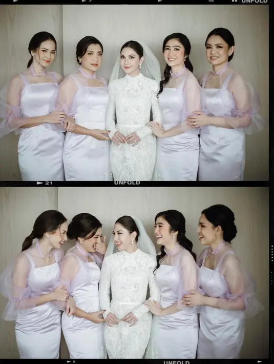 Mak Comblang Sukses, 8 Foto Cantiknya Febby Rastanty Jadi Bridesmaid di Pernikahan Jessica Mila ...